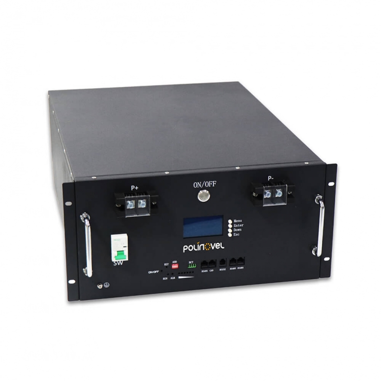 48V Lithium Energy Storage Battery RACK Series - Polinovel